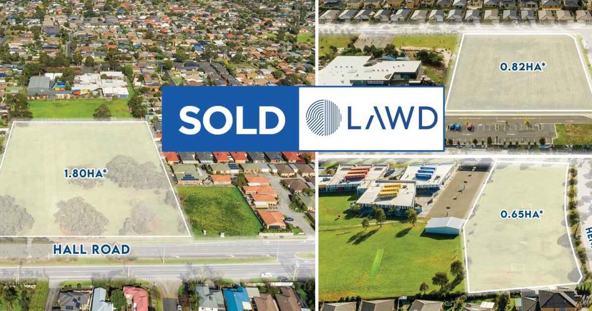 LAWD SELLS MAJOR MELBOURNE DEVELOPMENT SITE PORTFOLIO | Content Hub