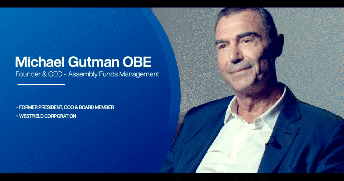 Michael Gutman OBE - Assembly Funds Management | Content Hub