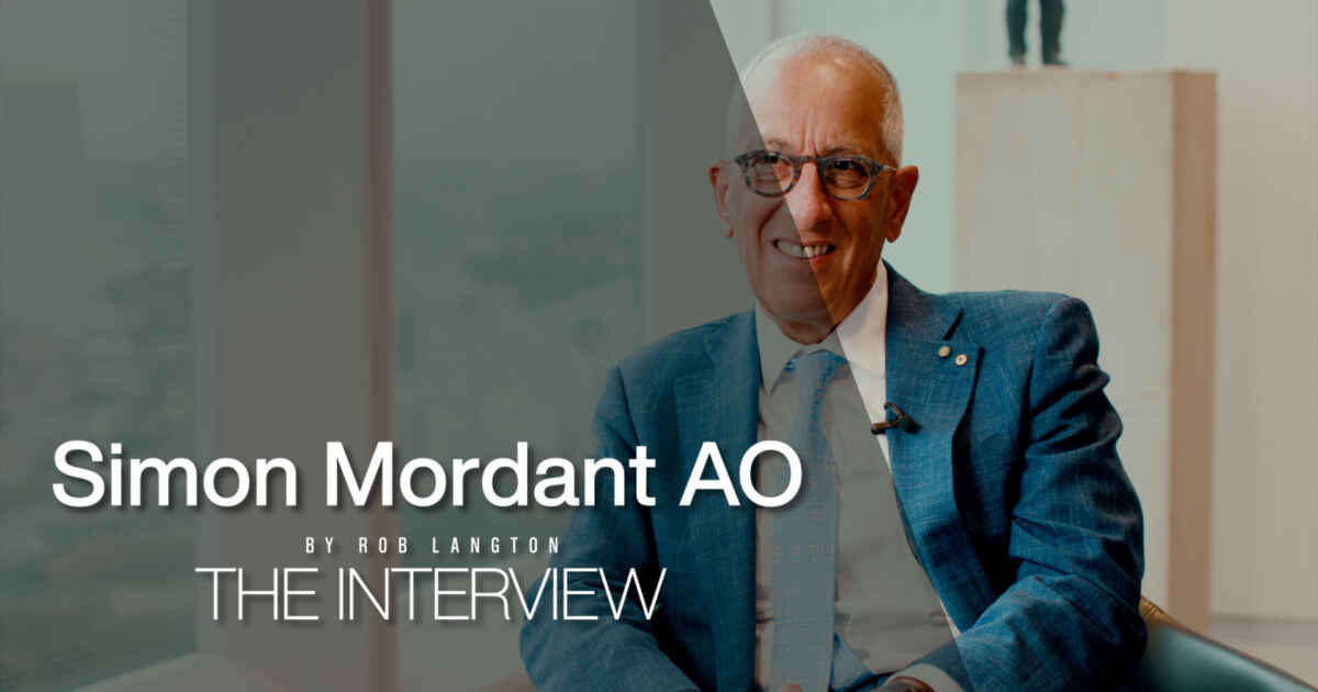 Simon Mordant AO - Luminis Partners | Content Hub